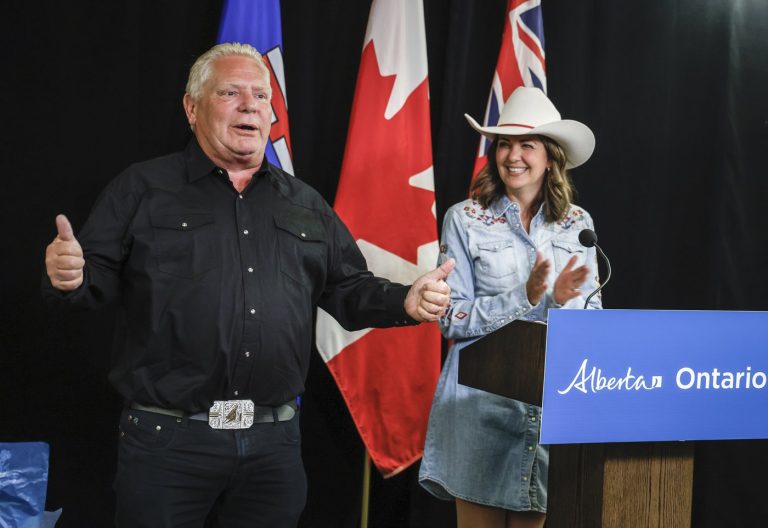 Ontario premier pitches railway to Ring of Fire, Alberta is on board