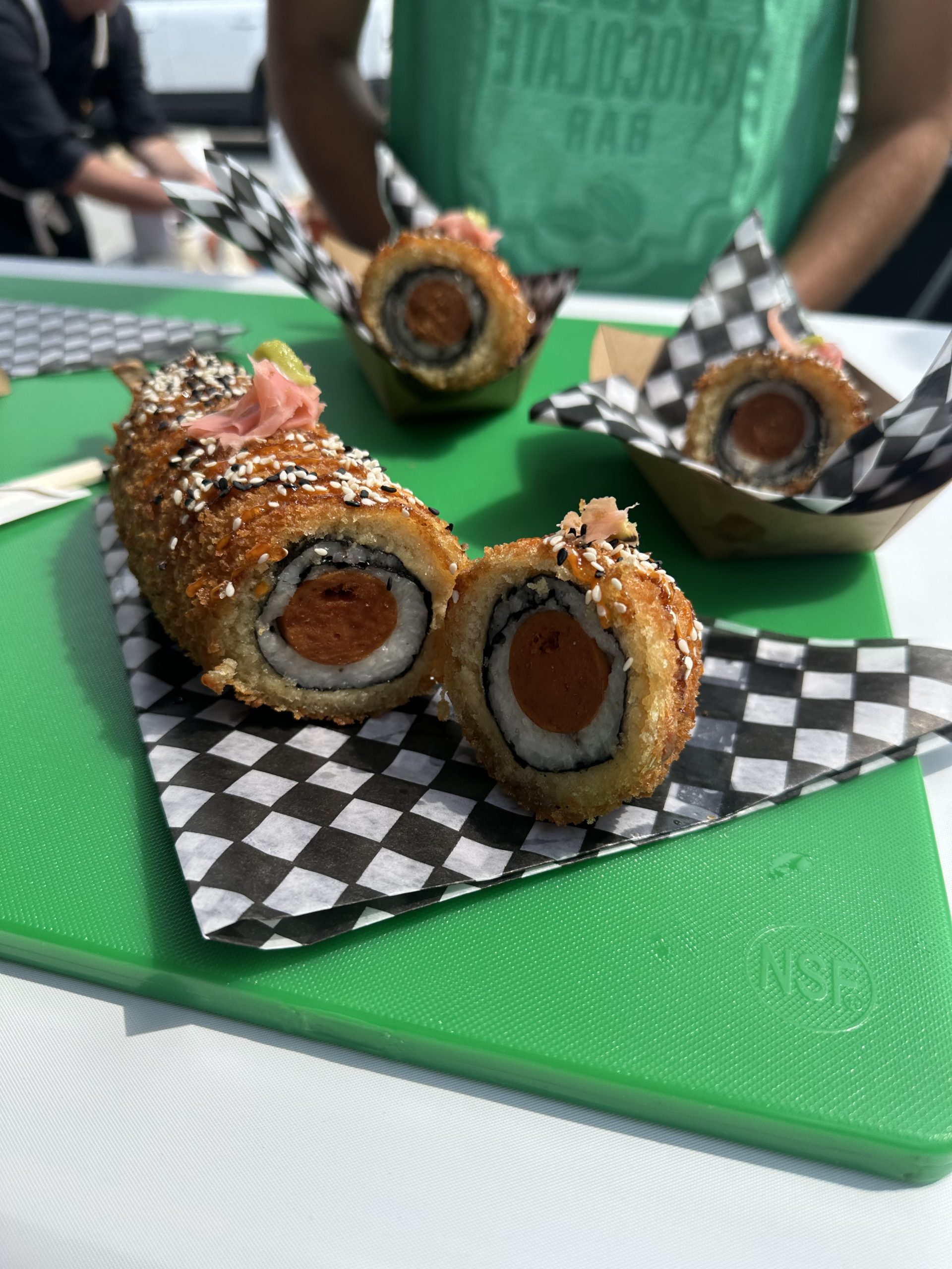 CNE outlandish food 2025: Butter burgers, sushi corndogs, hash brown ...