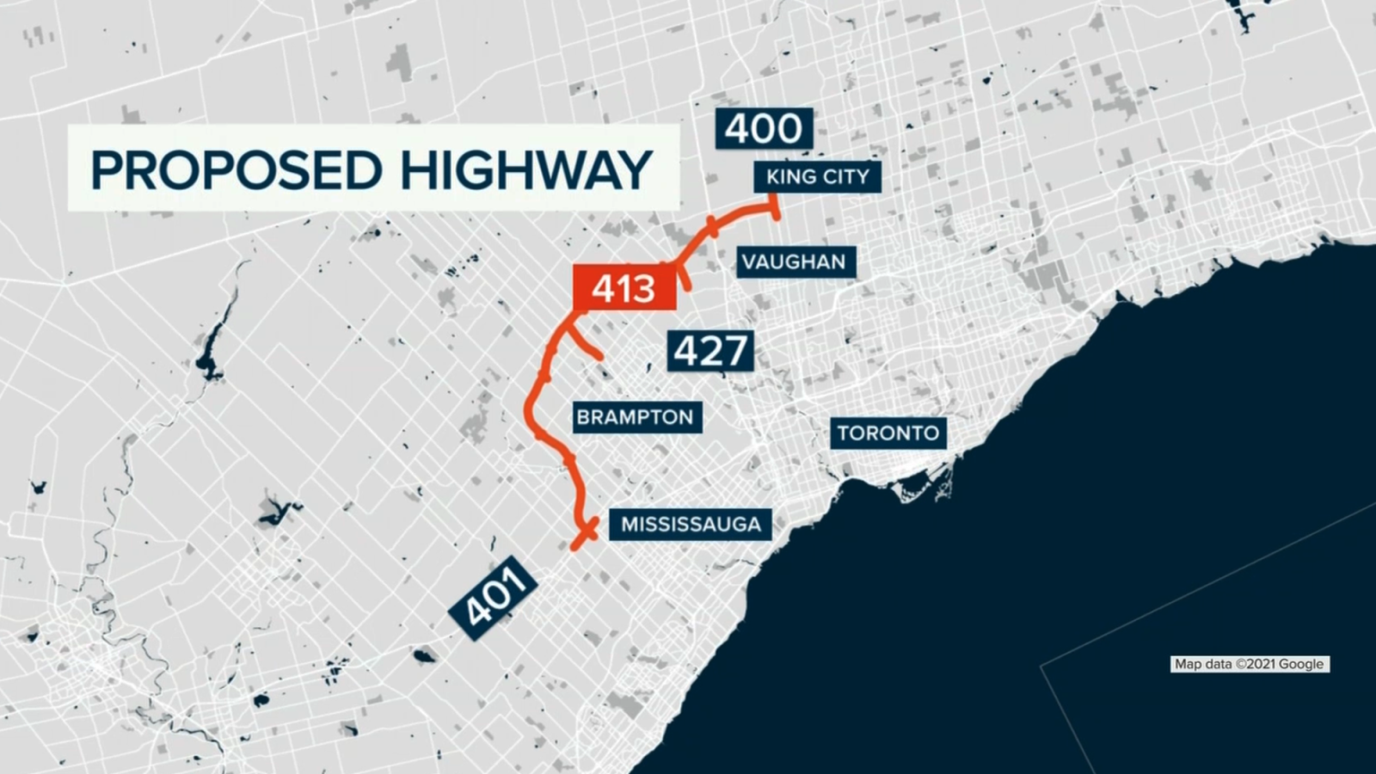 Highway 413 construction to start 'in next few days,' Ford says, but no ...