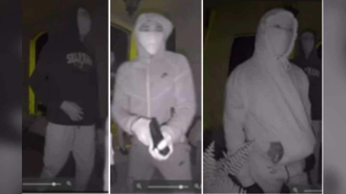 Video shows masked suspects in failed Vaughan home invasion