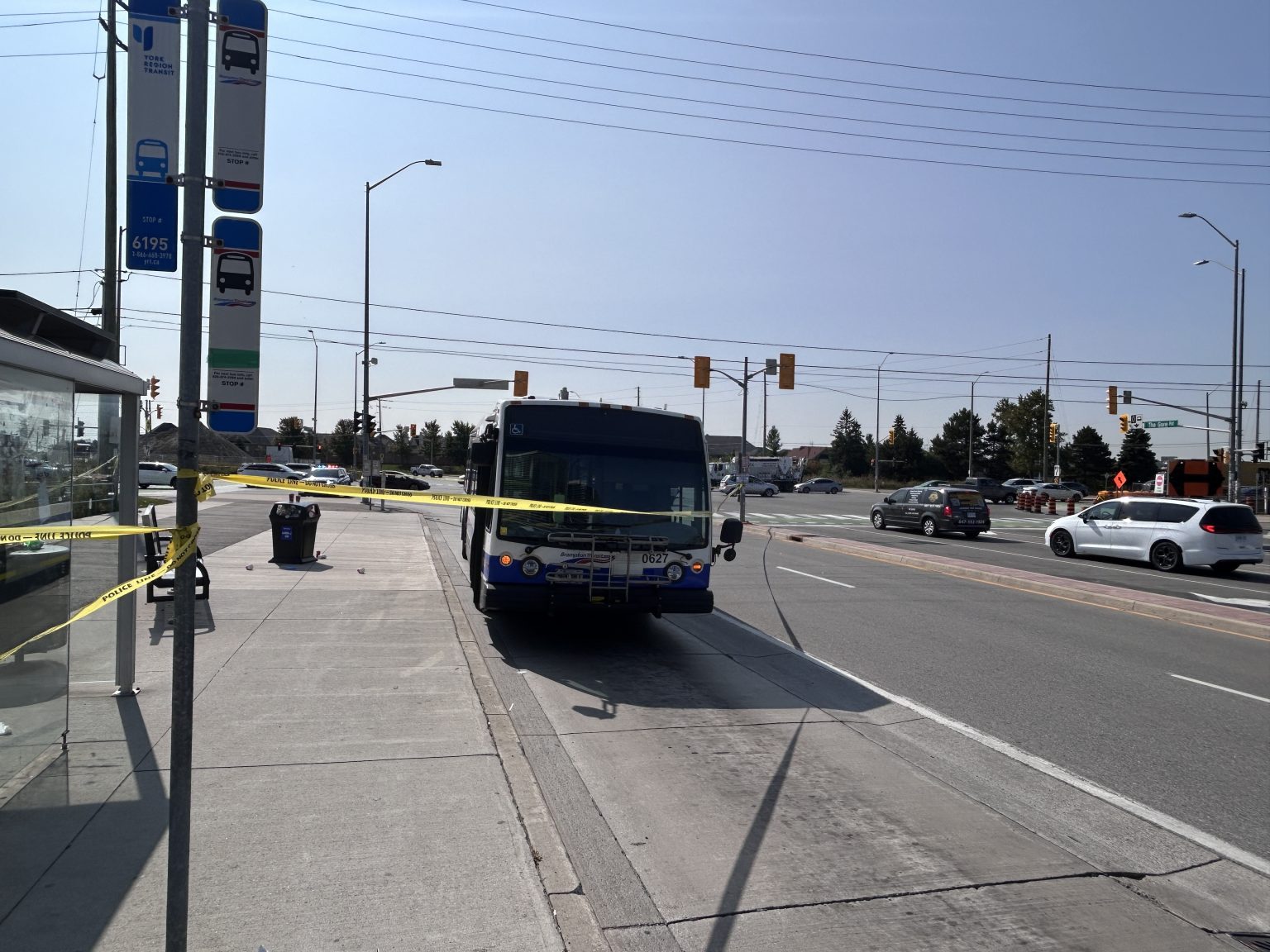 Pedestrian struck by transit bus in Brampton