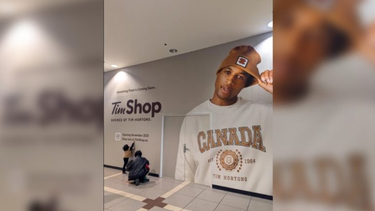 Tim Hortons merch store to open at Eaton Centre in November