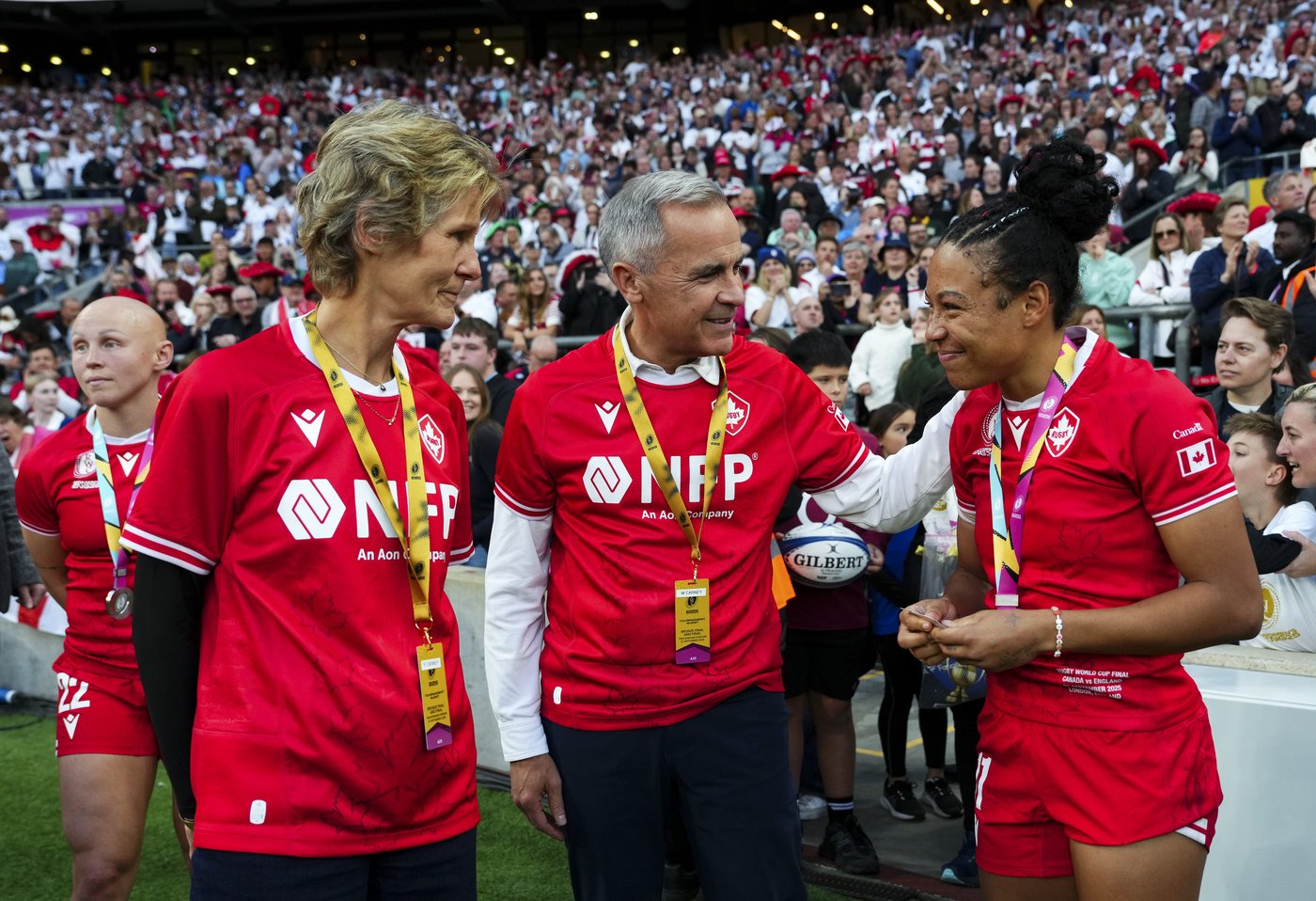 Carney returns to Canada from U.K. trip of meetings and rugby