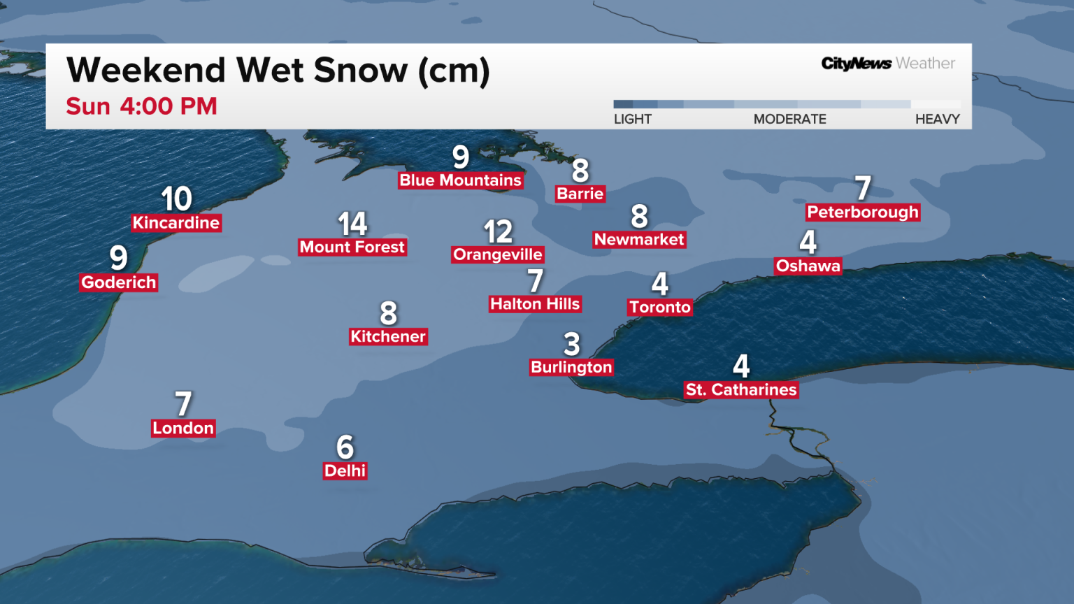 Southern Ontario braces for more snow this weekend