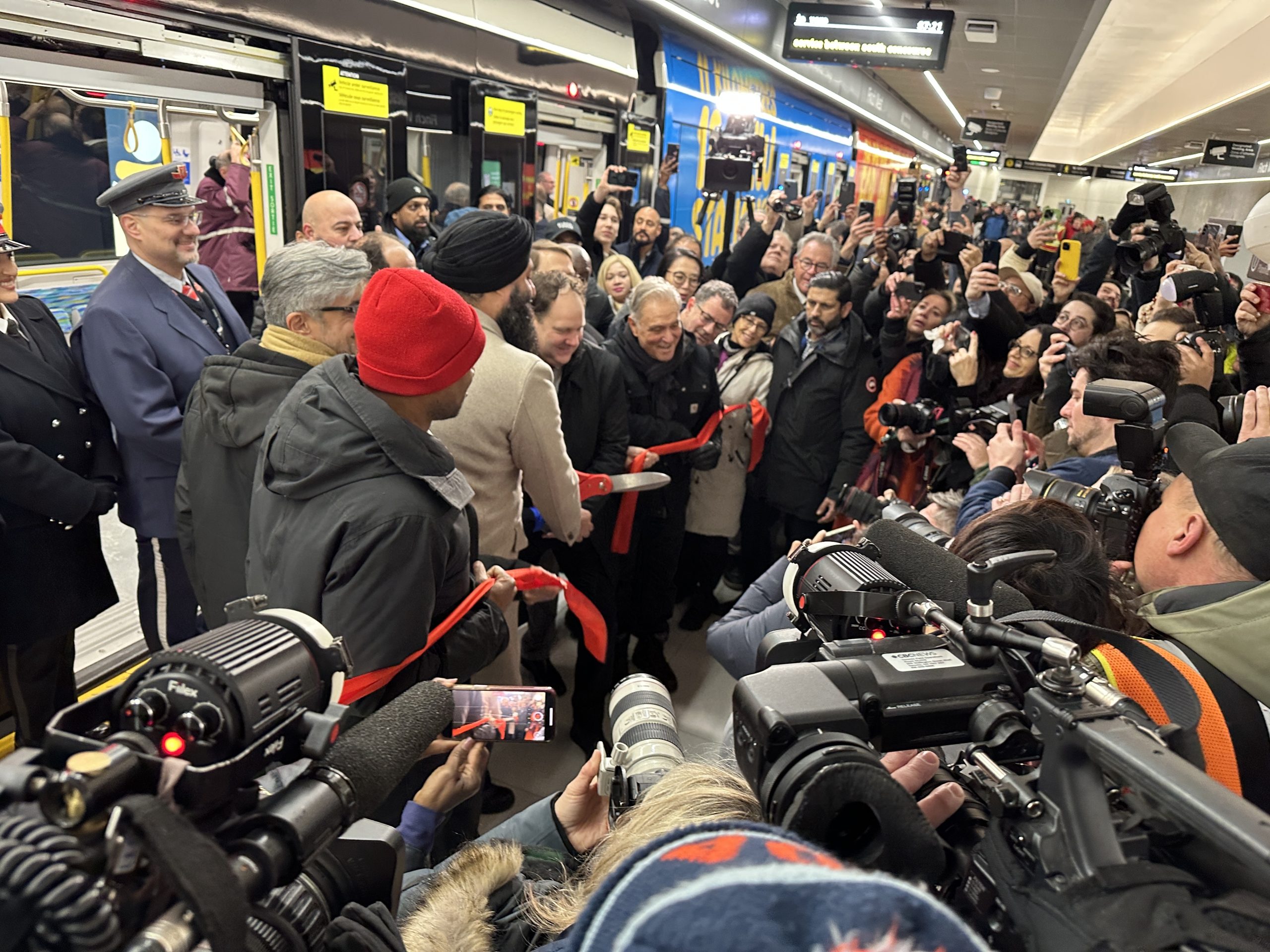 Finch West LRT, Toronto's newest transit line, is officially open