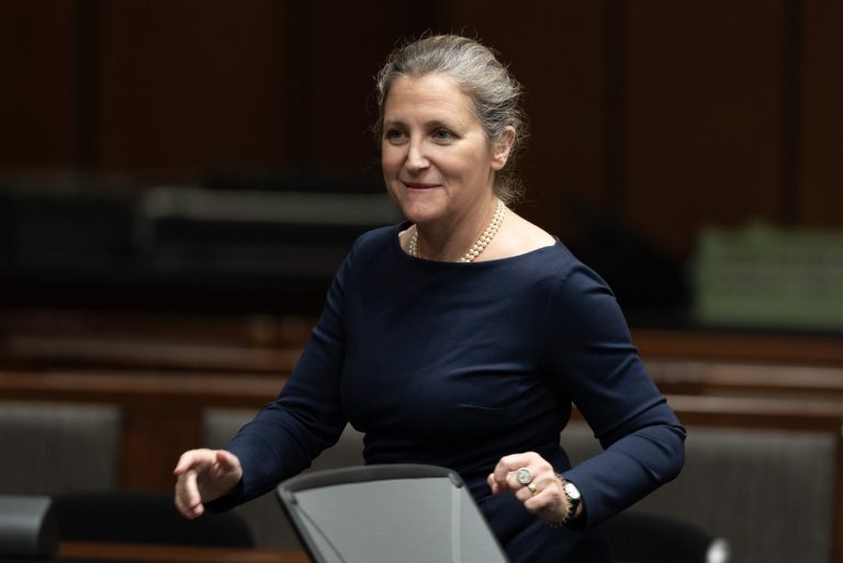 Longtime Liberal MP Chrystia Freeland's resignation takes effect today