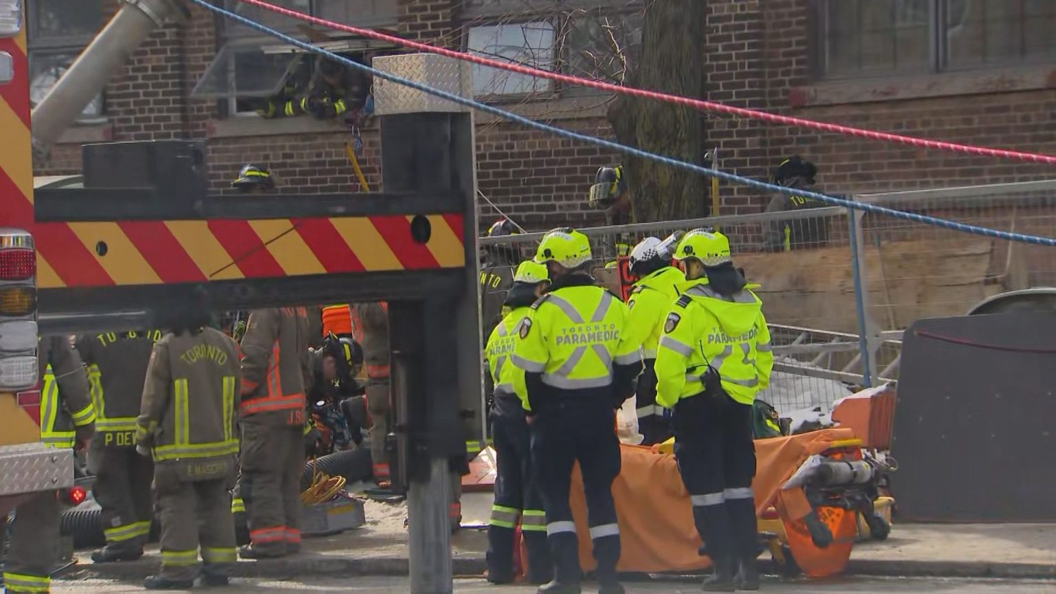 Worker trapped at Toronto construction site after wall collapsed