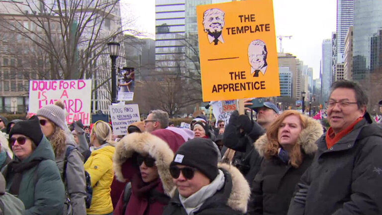 Province-wide 'Fight Ford' protests held to oppose recent government ...