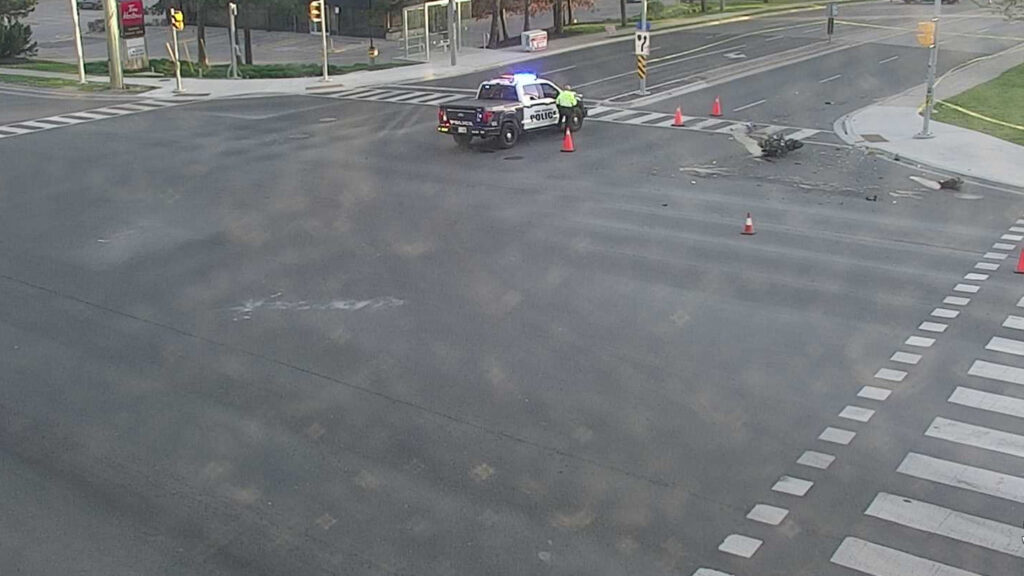 Motorcyclist seriously injured in Markham crash