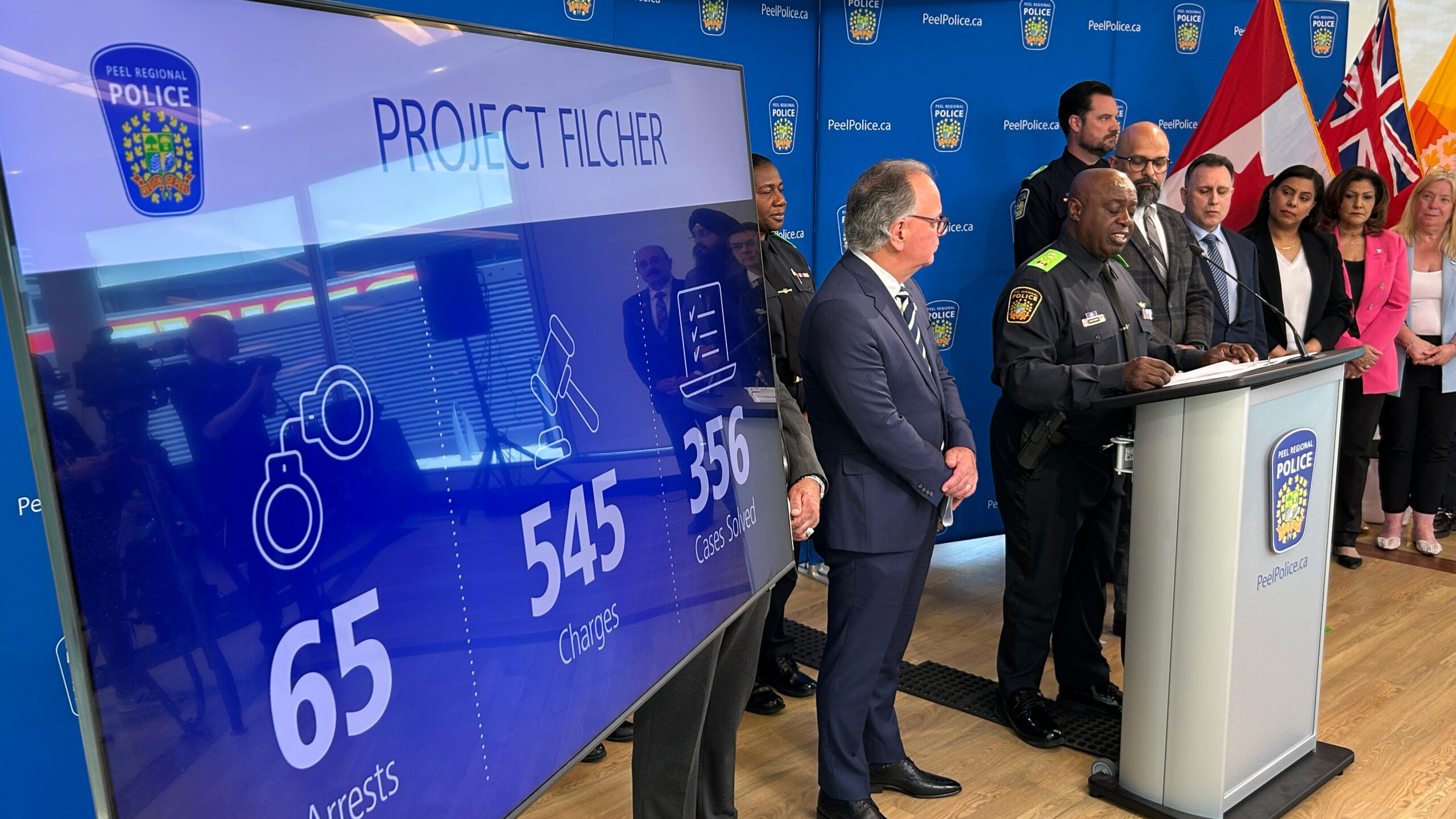 Peel police make 65 arrests, lay over 500 charges in retail theft ...