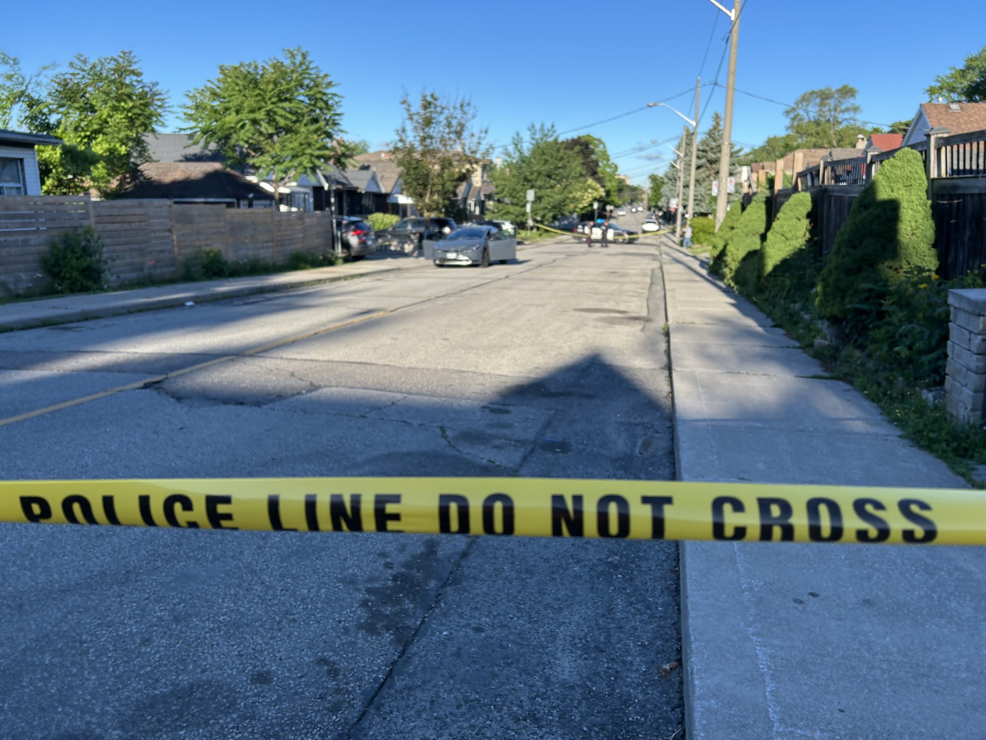 Police officer struck by vehicle on Leaside Bridge in East York